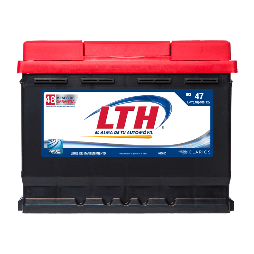 ACUMULADOR LTH L-47(LN2)-550 (GPO 3) | Tu Refaccionaria en Línea: Auto ...