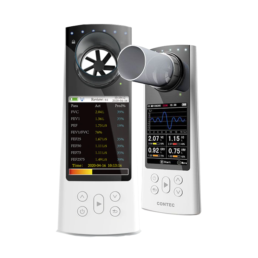 Espirómetro digital contec SP80B bluetooth portátil para diagnóstico de ...