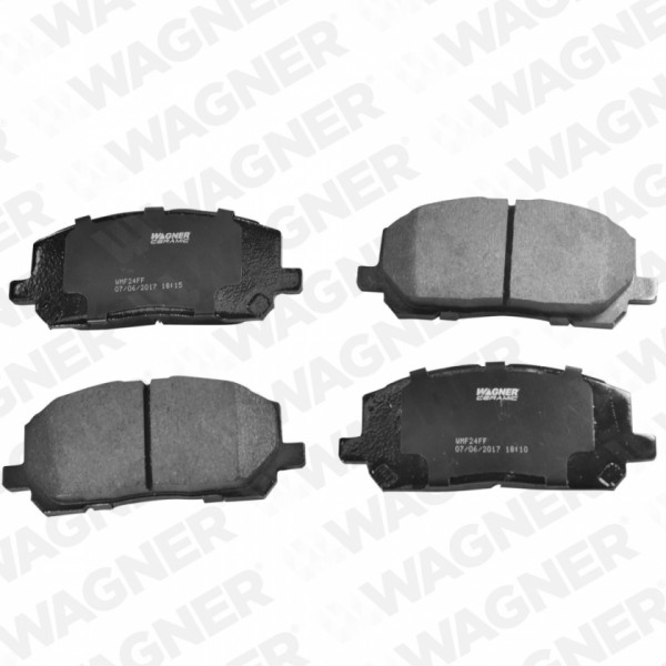 Balatas Ceramicas Delanteras WD884 Wagner | Autopartes
