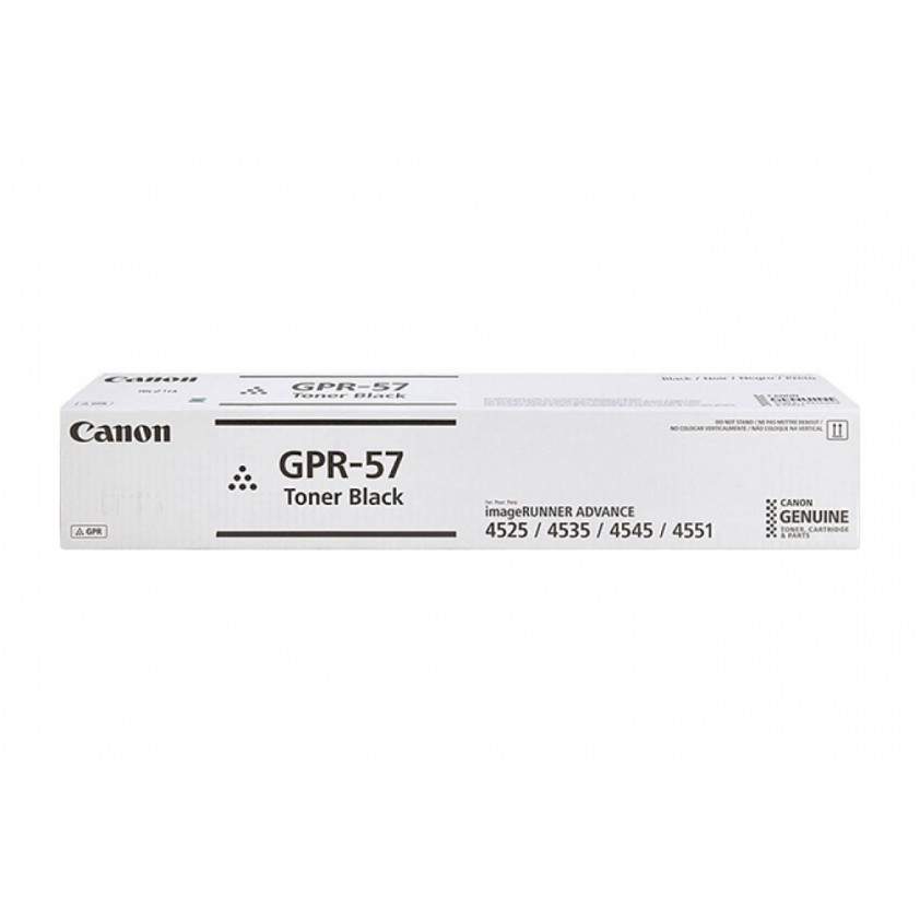 Tóner canon gpr-57, negro, rendimiento 42,100, compatibilidad: ir 4525 ...