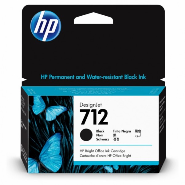 Cartucho hp 712 negro original, 38ml 3ed70a | Todos los productos ...