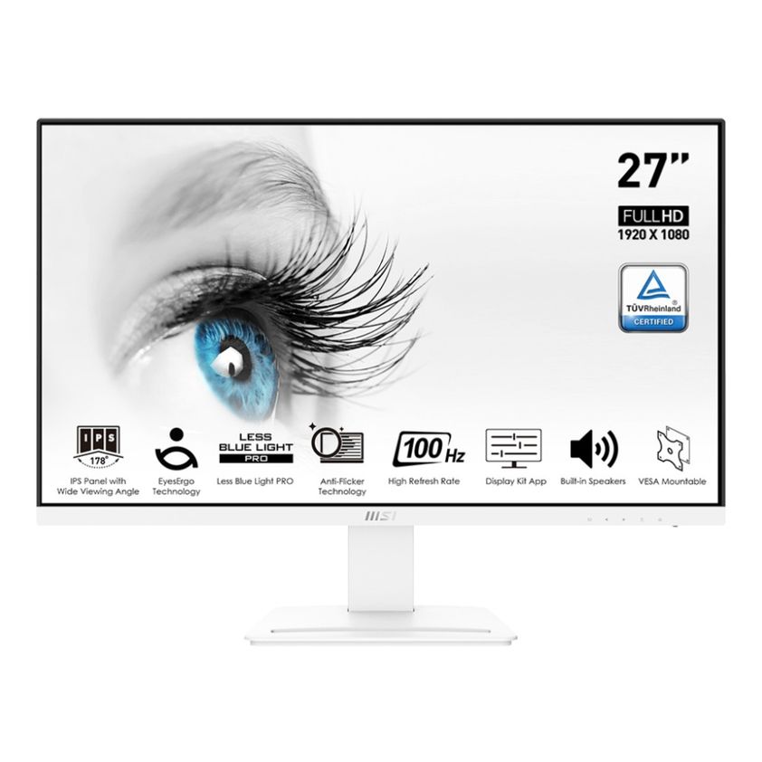 Monitor MSI Pro MP273AW (27") Panel IPS Resolución (1920x1080) Pixeles ...