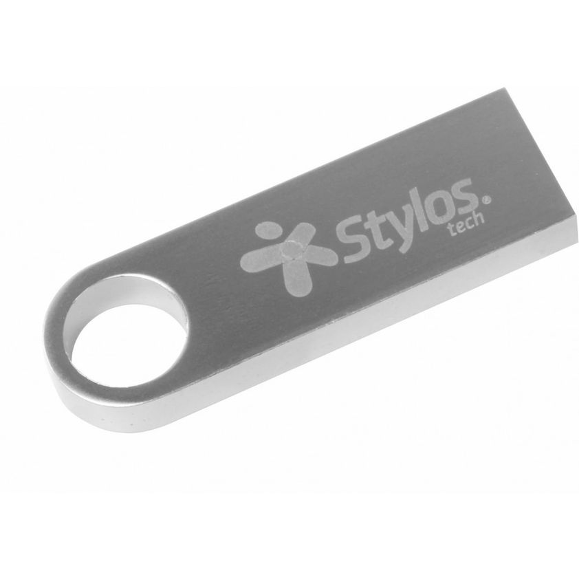 Memoria Flash Stylos STMUSB3B 32GB USB 2.0 Gris, Plata