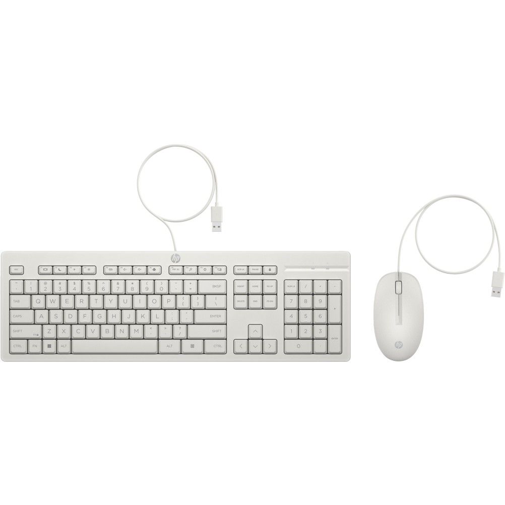 Kit de Teclado y Mouse HP 225 286J4AA Conectividad Alámbrico-USB A ...
