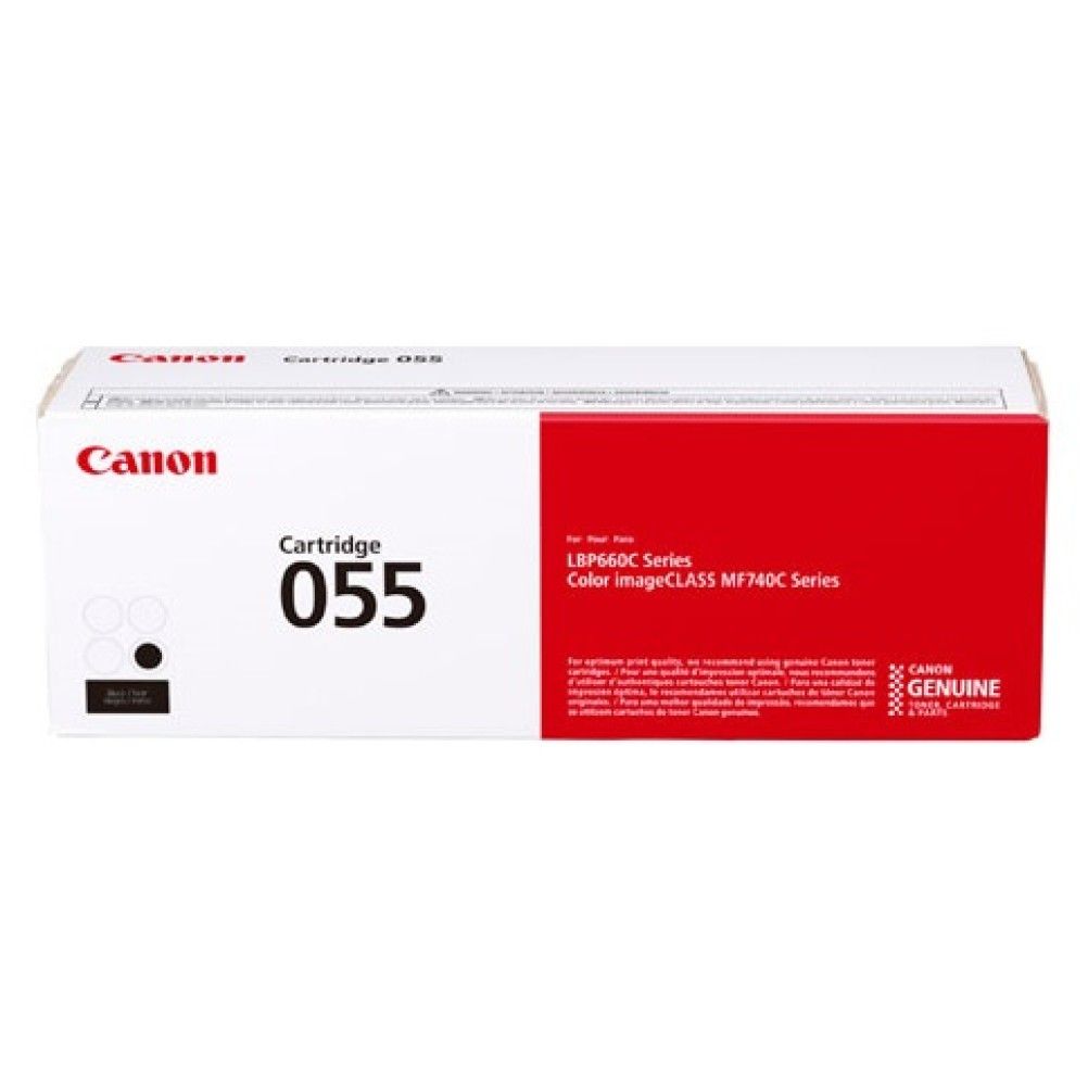 Cartucho de Toner Canon imageCLASS 055 Negro 2100 Pagina(s) imageCLASS ...