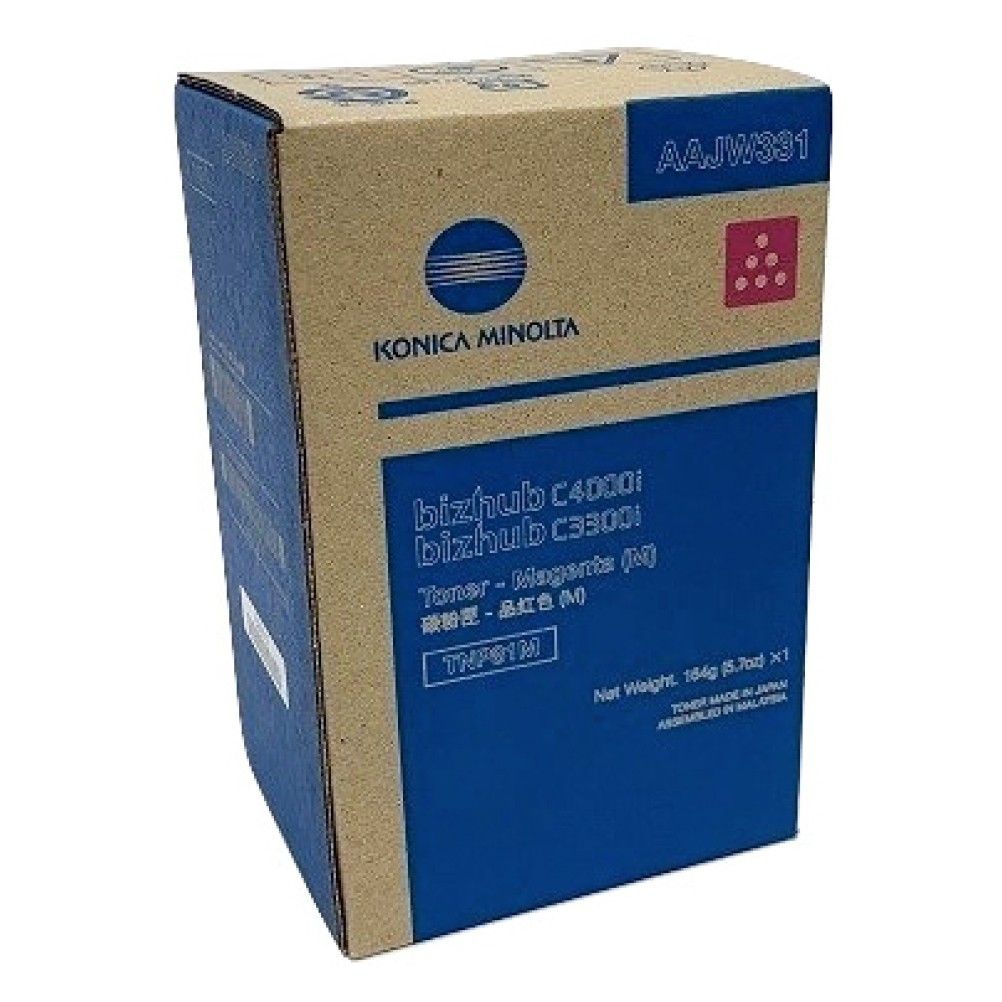 Cartucho de Tóner Konica Minolta AAJW331 Magenta 9000 Página(s) Bizhub ...