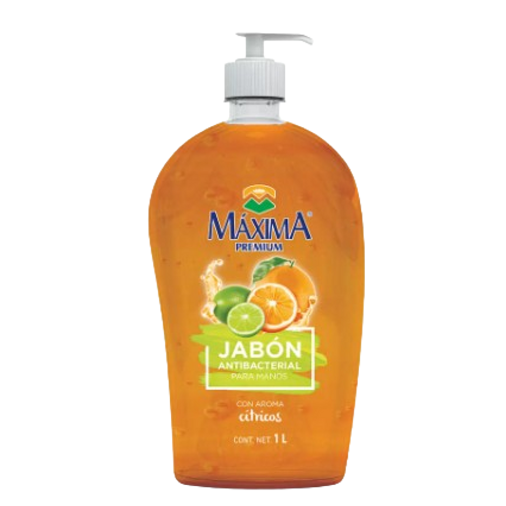 MAXIMA Jabon Liquido de Tocador Citrico de 1LT, 07396 | Tienda de ...