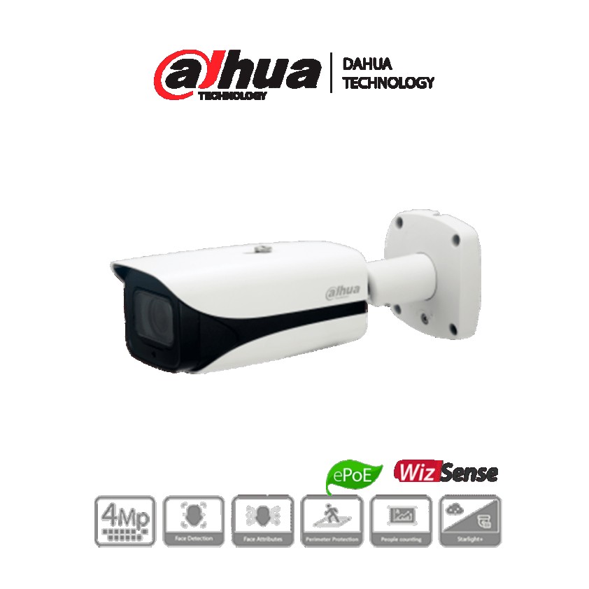 DAHUA IPC-HFW5442E-ZE - Camara IP Bullet de 4 Megapixeles/ Inteligencia Artificial/ H.265+/ WDR ...