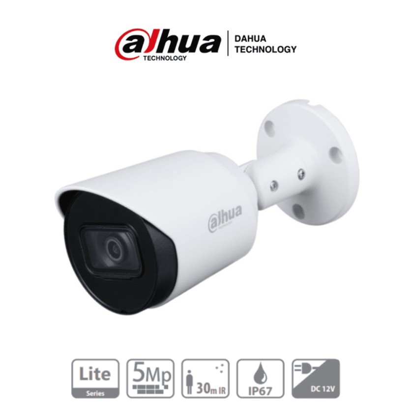 DAHUA HAC-HFW1500T-28 - Camara Bullet de 5 Megapixeles / Lente de 2.8 mm / 111 Grados de ...