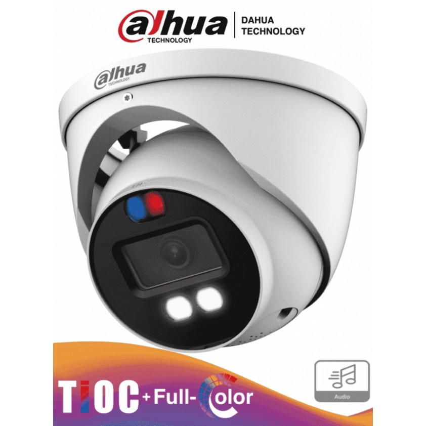 DAHUA HAC-ME1509H-A-PV-S2 - Camara Domo TioC de 5 Megapixeles/ Iluminador Dual Inteligente ...
