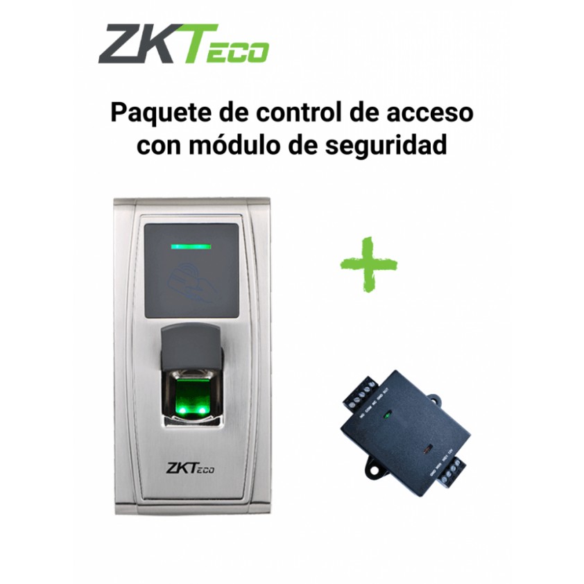 ZKTECO MA300SRB - Paquete de control de acceso y asistencia MA300 con Módulo de seguridad SRB ...