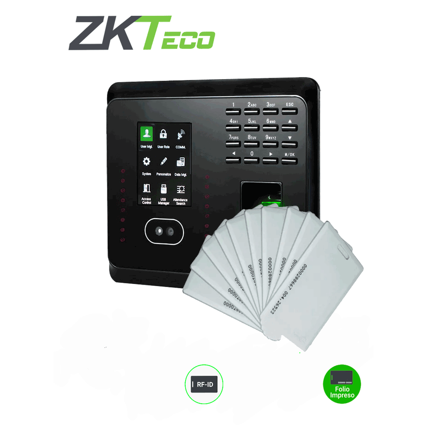 ZKTECO MB360IDP- Paquete de Control de Acceso y Asistencia MB360ID con ...