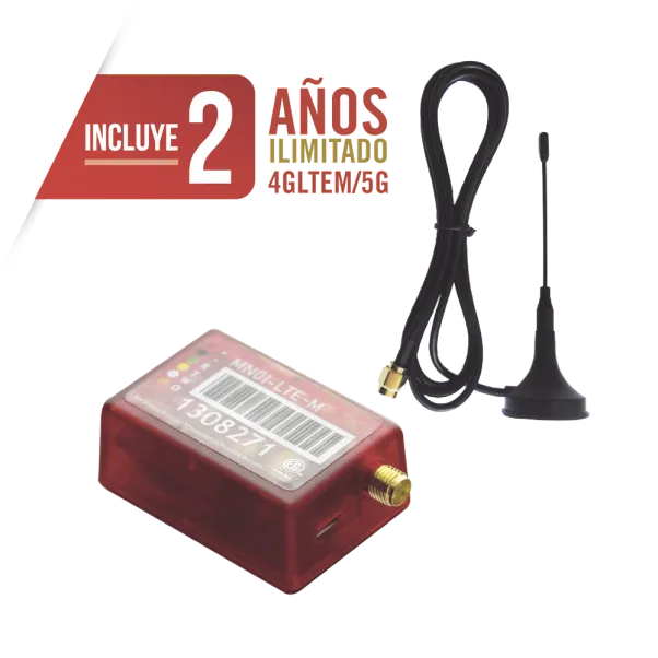 M2M SERVICES MN01-LTE-M Comunicador LTE 5G Dual SIM / INCLUYE 2 AÑOS 4G ...