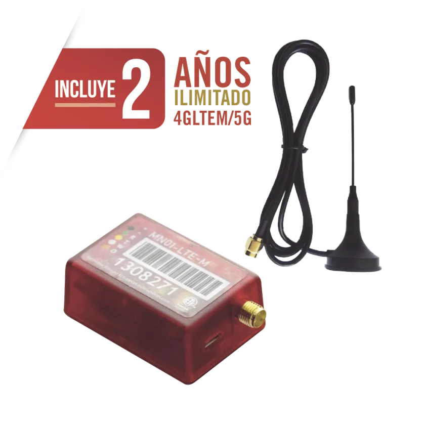 M2M SERVICES MN01-LTE-M Comunicador LTE 5G Dual SIM / INCLUYE 2 AÑOS 4G ...