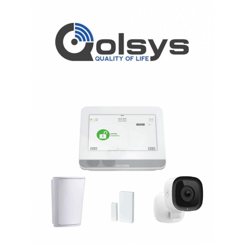 QOLSYS IQ4 HUB Video Basico - Paquete que contiene Sistema de Alarma IQ ...