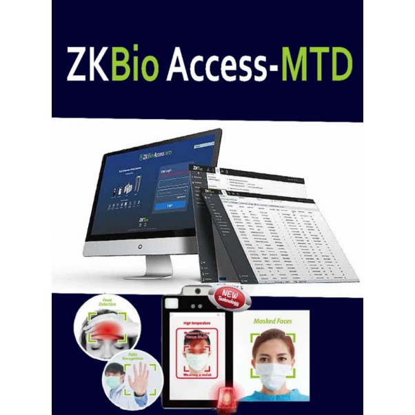 ZKTECO ZKBAACP15 -Licencia de Control de Acceso Bio Access para 15 ...