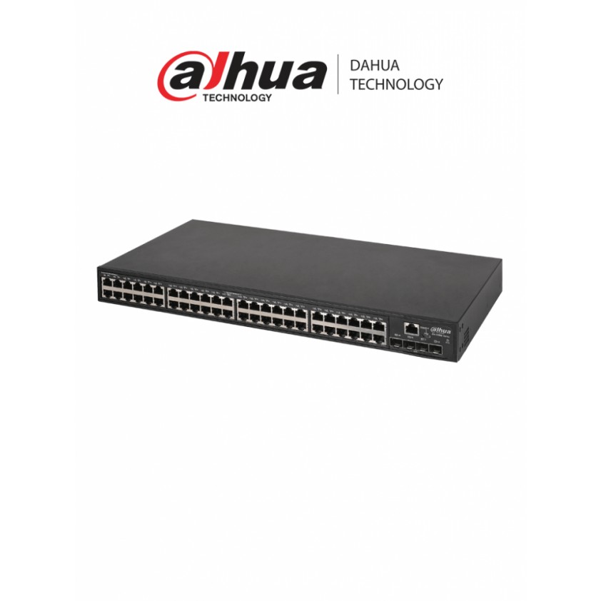 DAHUA S5500-48GT4XF-E - Switch de agregacion de 48 puertos Gigabit y 4 ...