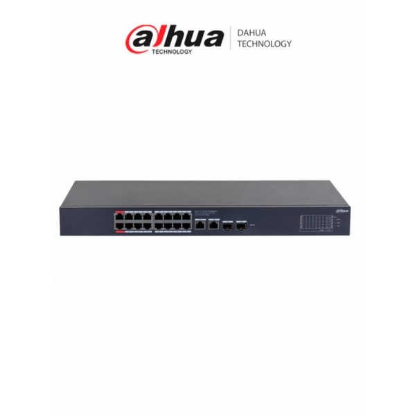 DAHUA DH-CS4220-16GT-190 Switch Poe de 16 Puertos Gigabit con PoE ...