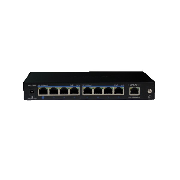 UTEPO UTP3SW08TP120 - Switch PoE de 9 Puertos Fast Ethernet / 8 Puertos ...