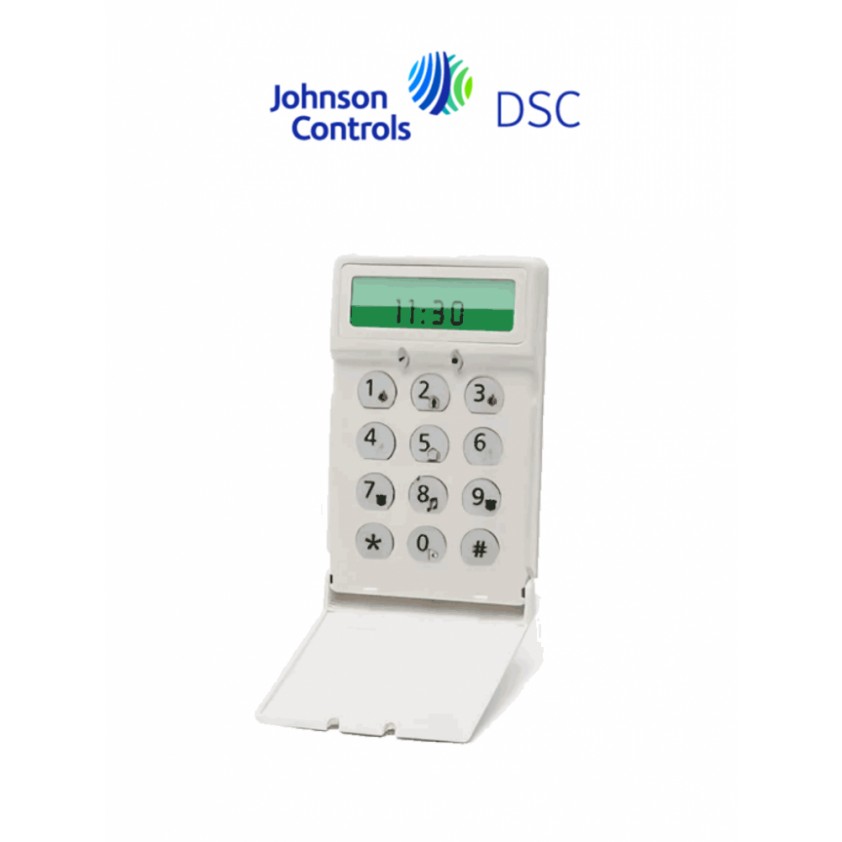 DSC LCD5511 - Teclado de iconos de 64 zonas programar p/ Power Series ...