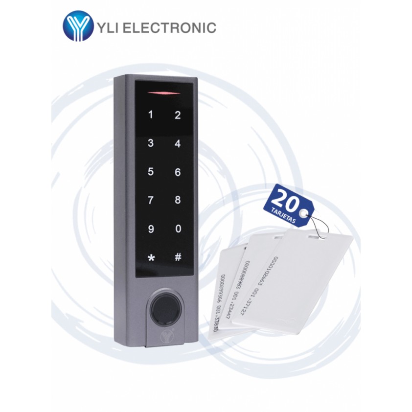 YLI YK1068APAK - Teclado touch para control de acceso standalone con ...