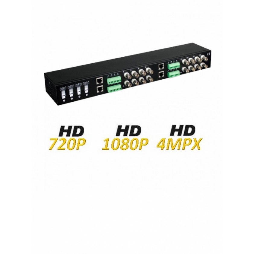 UTEPO UTP116PHD - Transceptor pasivo de 16 canales de video HDCVI / TVI ...