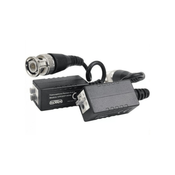 UTEPO UTP101PHD4B - Par de Transceptores Pasivos (Video Baluns) / 1080 ...